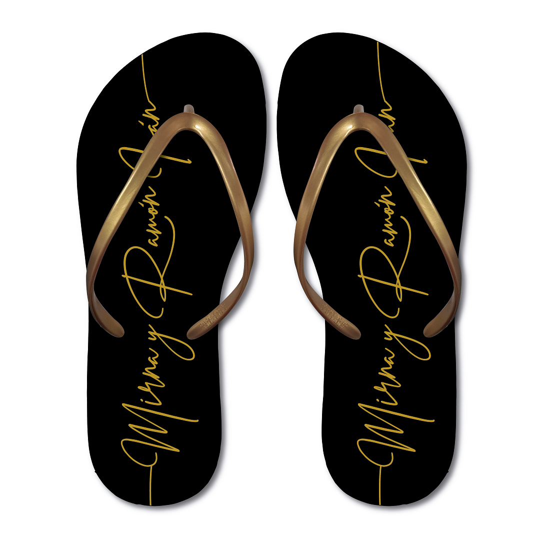 Quinceañera Flip Flops. Sandalias de Quince años, Flip Flops Party ...